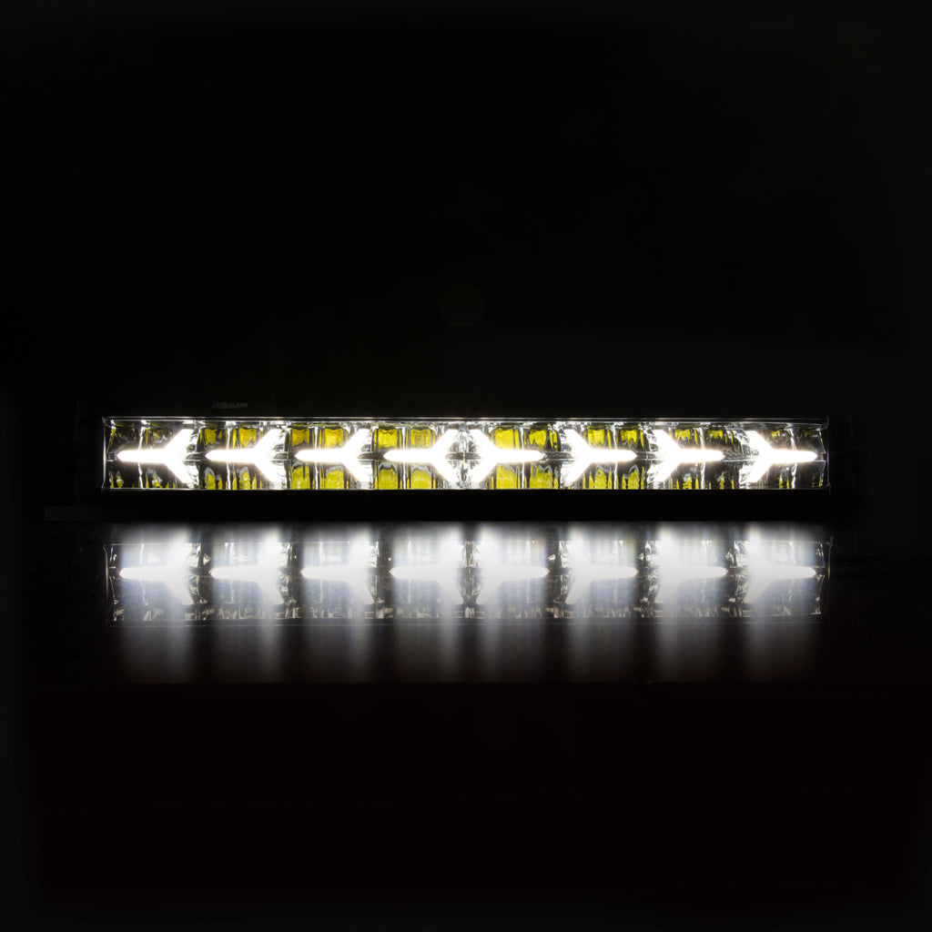 22 Inch LED light bar double row | DRL | Flatout Offroad NZ