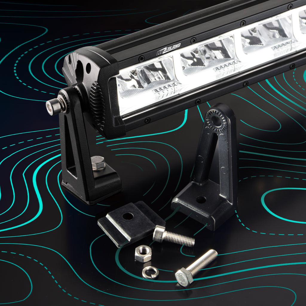 22 Inch LED light bar single row | DRL | Flatout Offroad NZ